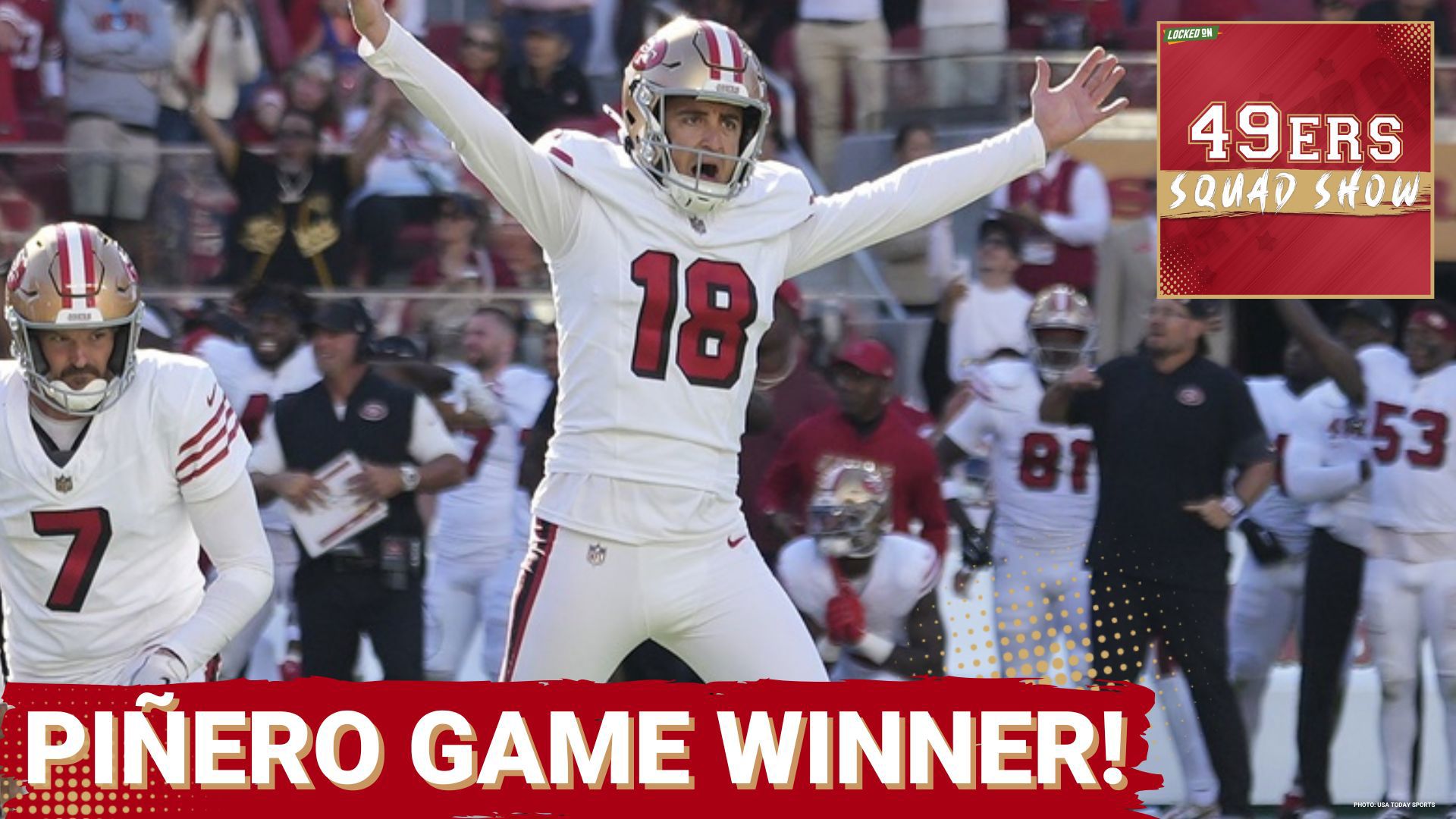 49ERS SQUAD SHOW: EDDIE PINERO GAME WINNER Lifts 49ers to 3-0 | cbs19.tv
