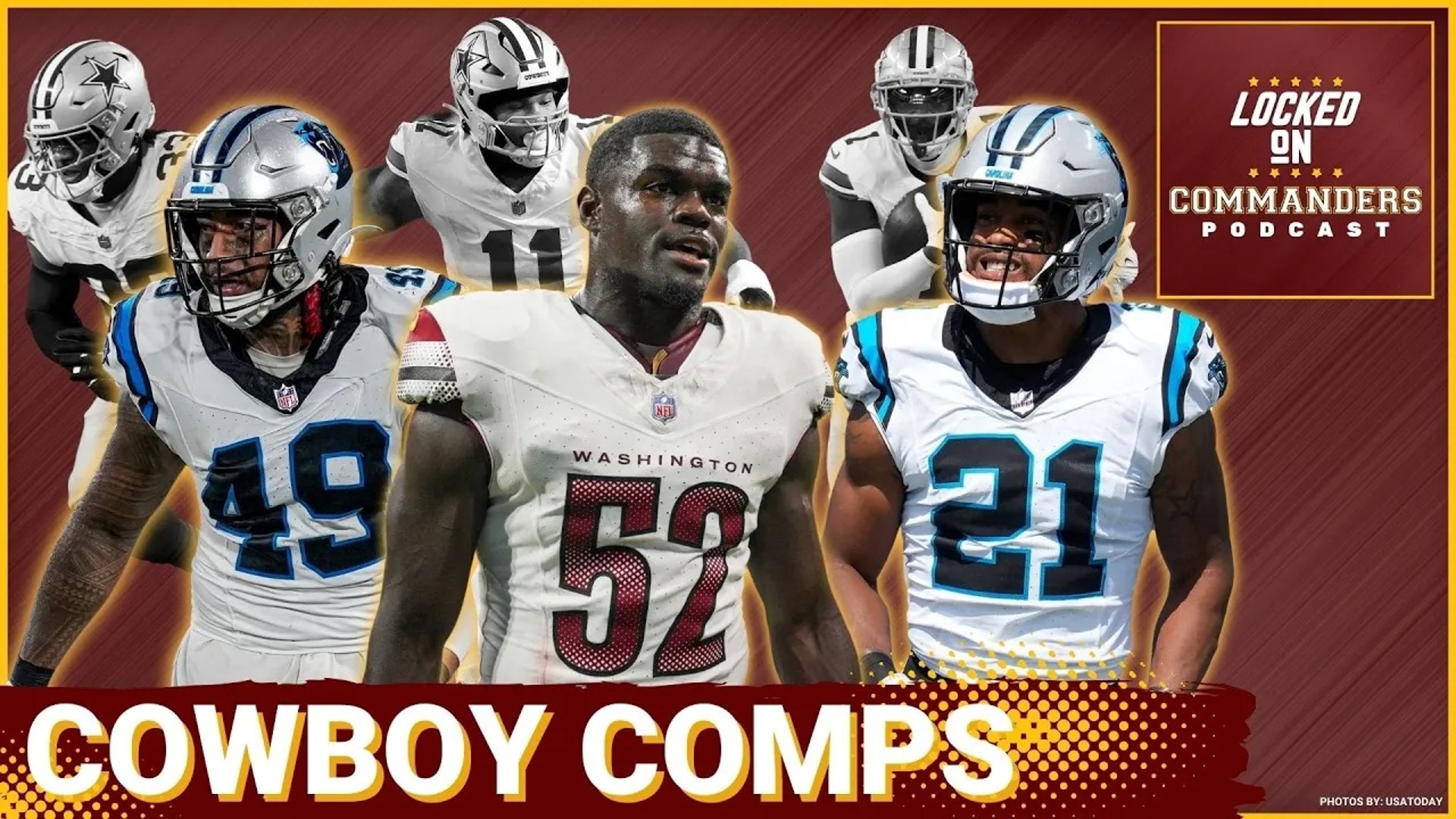 Washington Commanders Jamin Davis the Micah Parsons from Dallas Cowboys ...