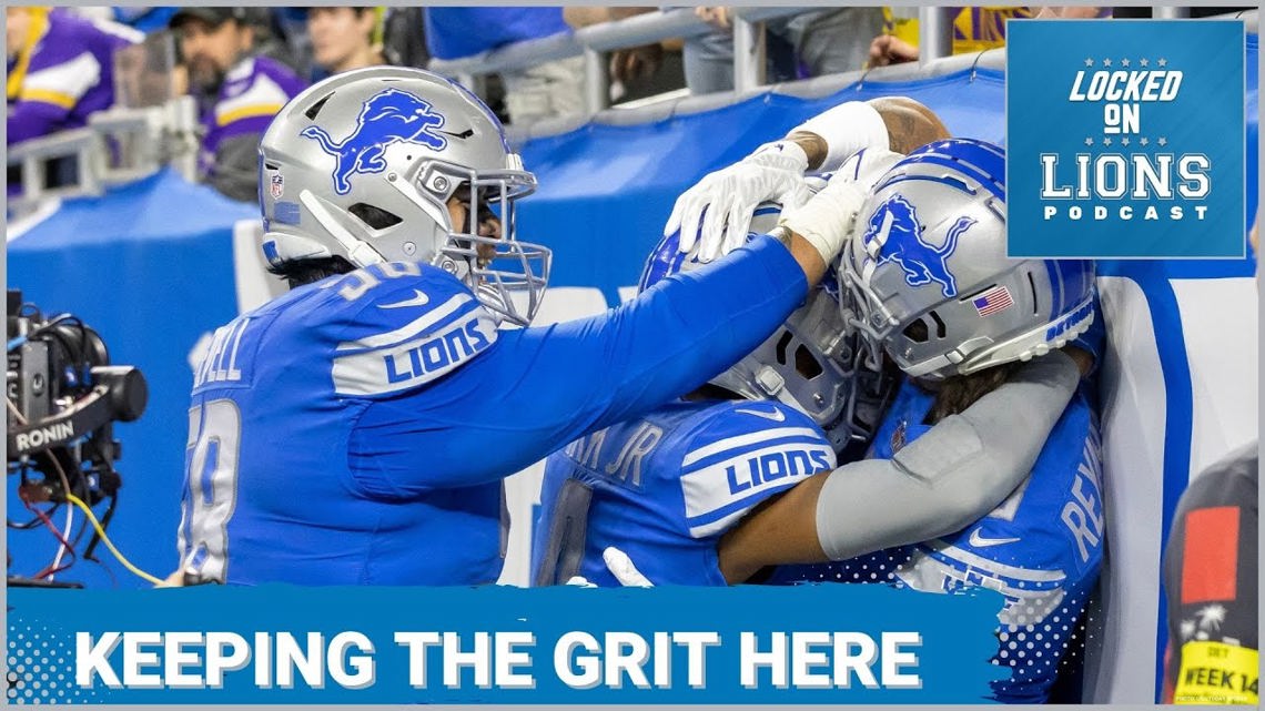 The Detroit Lions playing the retain game. And two very special guests ...