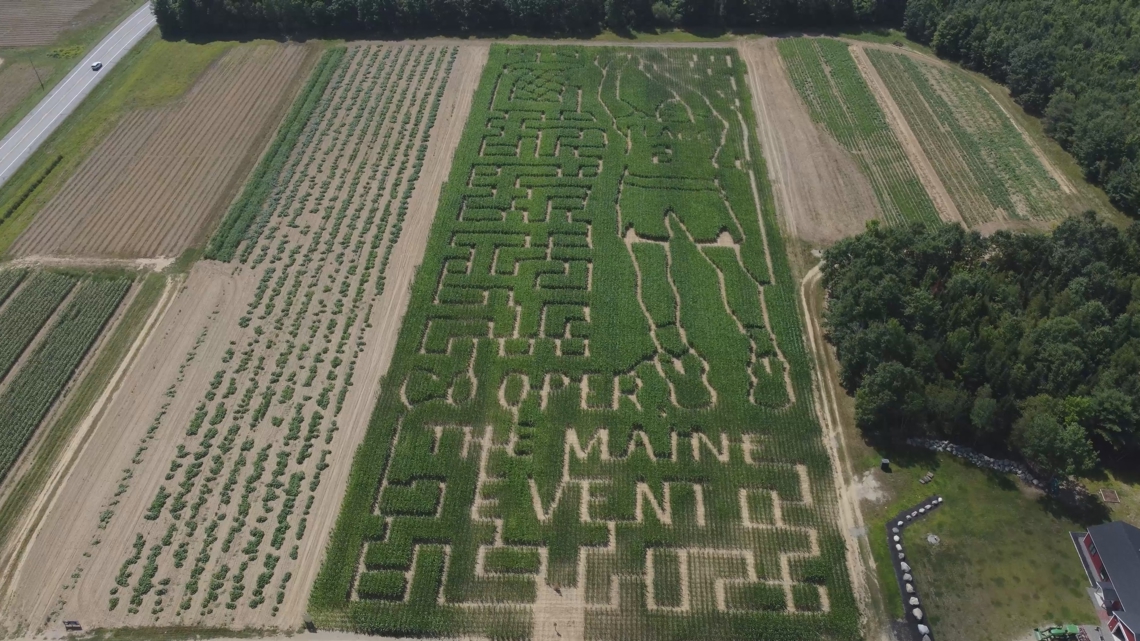 Cooper Flagg honored with corn maze at Thunder Road Farm | cbs19.tv