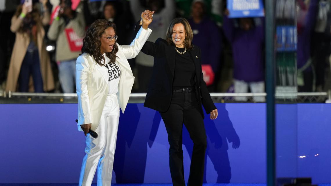 Harris campaign paid Oprah’s production company, not Oprah | cbs19.tv