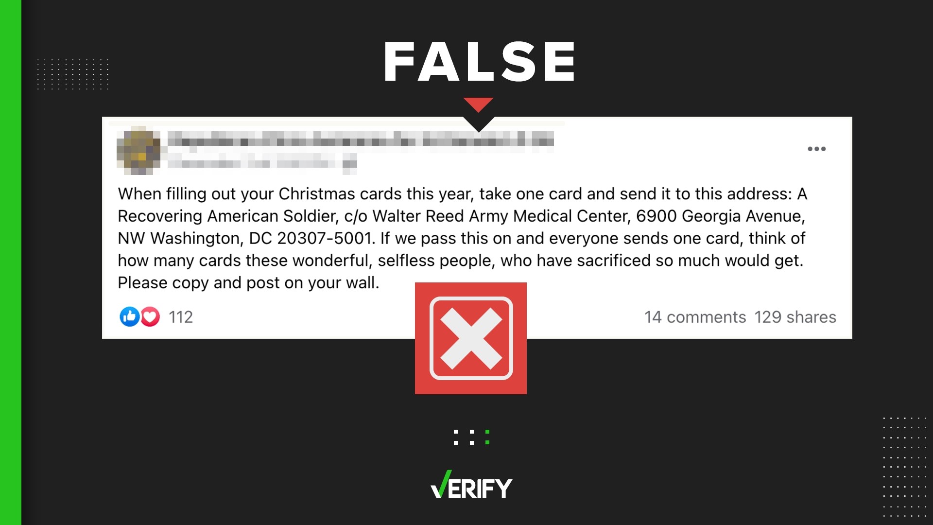 Christmas Card For Soldiers Meme Is Not Accurate Cbs19 tv