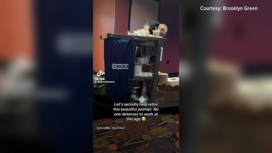 TikTok video of 85-year-old movie theater employee sparks $146,000 in ...