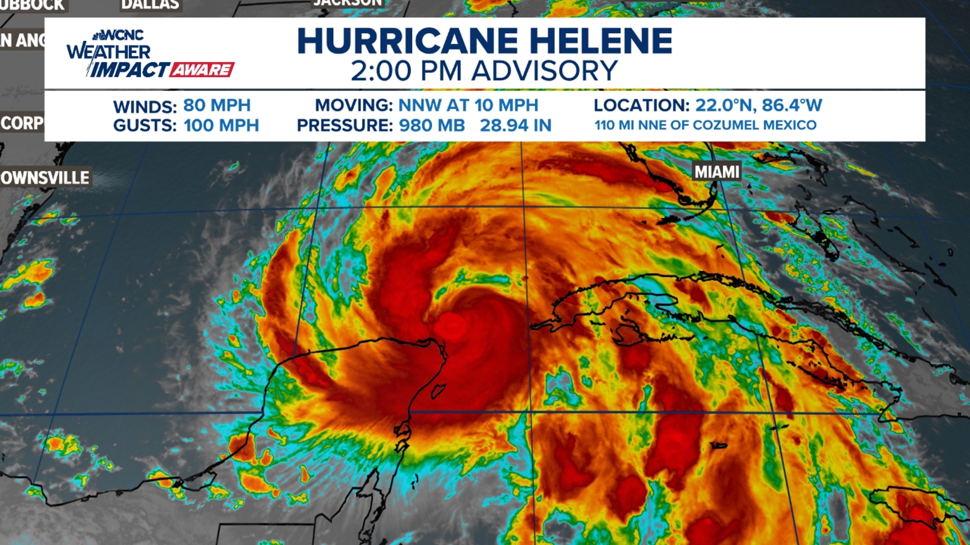 Brad Panovich: Hurricane Helene to rapidly intensify | cbs19.tv