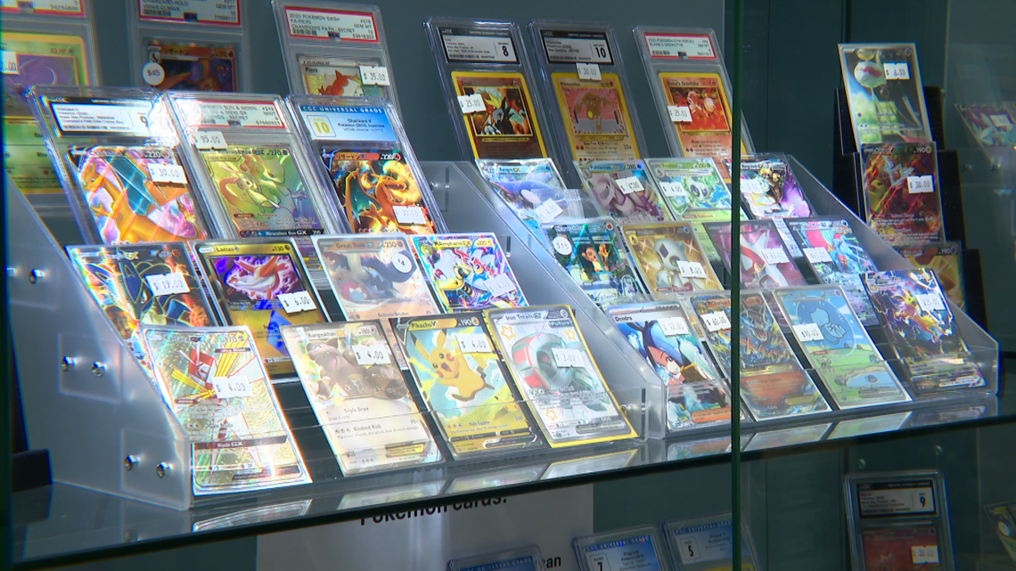 Thieves take rare Pokémon cards from Texas toy store | cbs19.tv