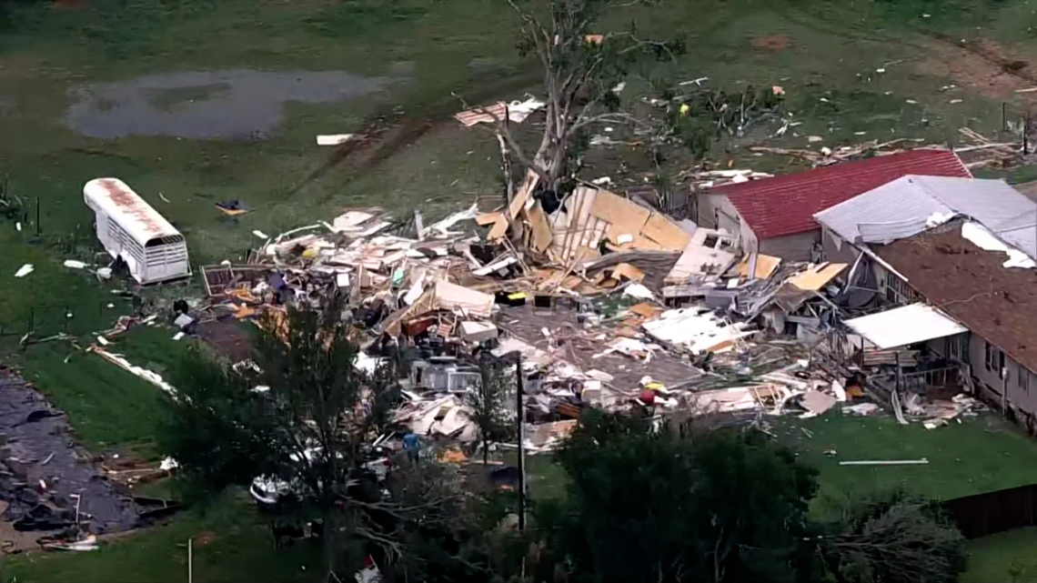 Texas tornado storm damage: 7 tornadoes confirmed in North Texas counties | cbs19.tv