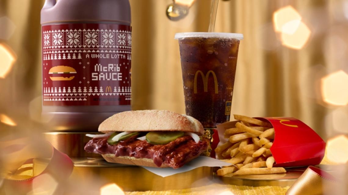 The McRib is back at McDonald's and here is when you can get one | cbs19.tv