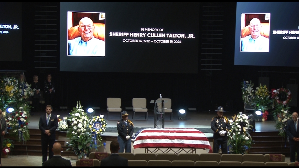 Houston County mourns loss at Sheriff Cullen Talton's funeral | cbs19.tv