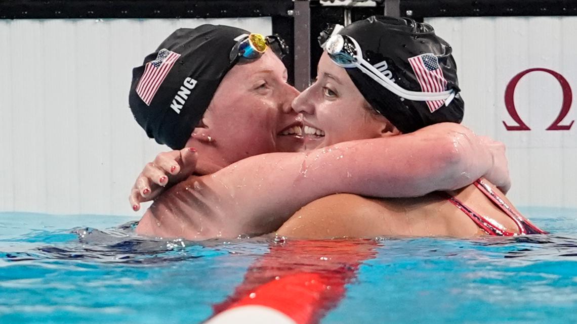 Lilly King finishes last in final individual swim | cbs19.tv