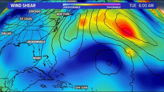 Disturbance 1 in the Atlantic likely won't become a hurricane | cbs19.tv