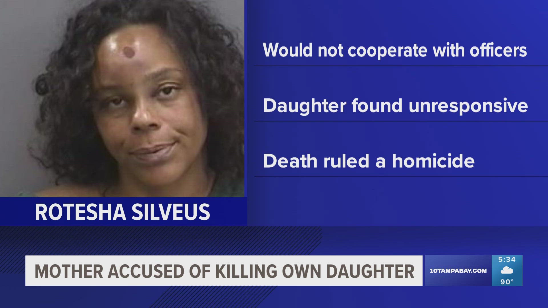 Tampa woman accused of strangling daughter to death | cbs19.tv