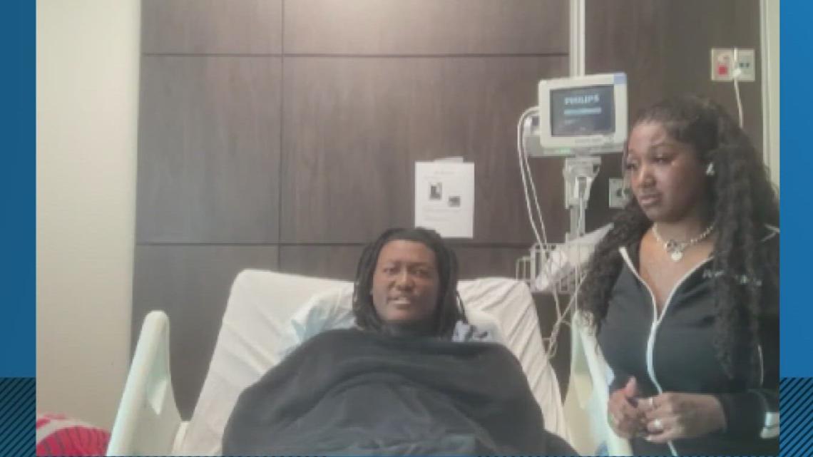 Metro Atlanta football player loses leg saving mom in crash | cbs19.tv