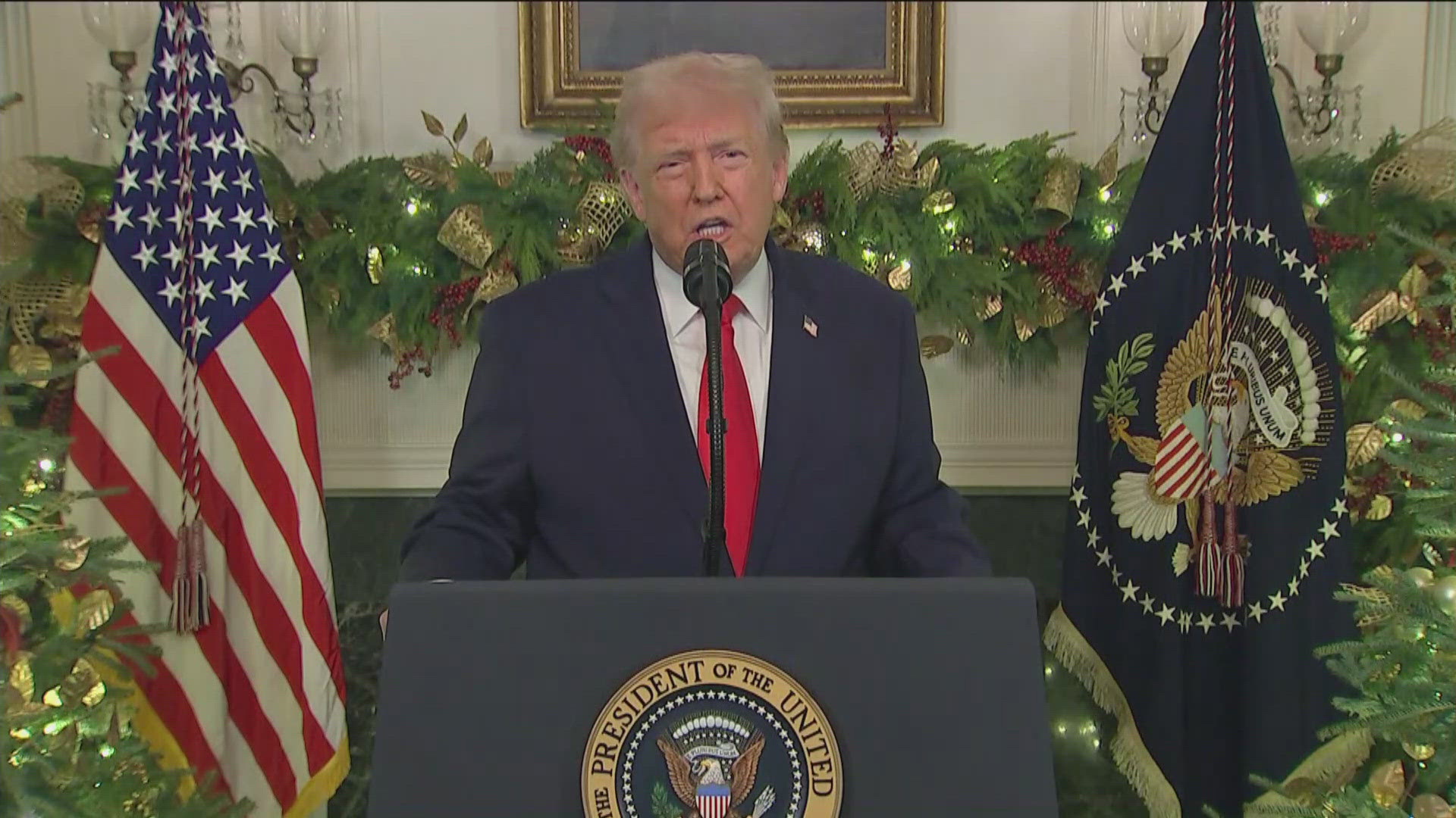 President Trump addresses the nation from the White House | FULL ...