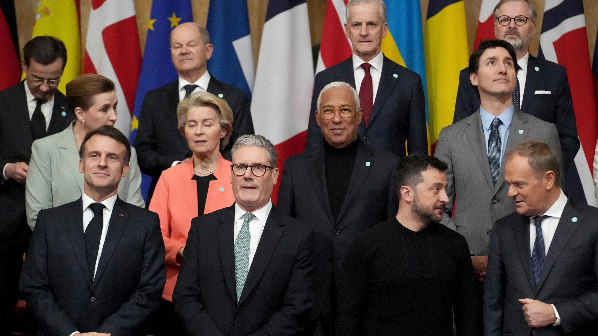 Britain hosting summit of European leaders to shore up support for ...